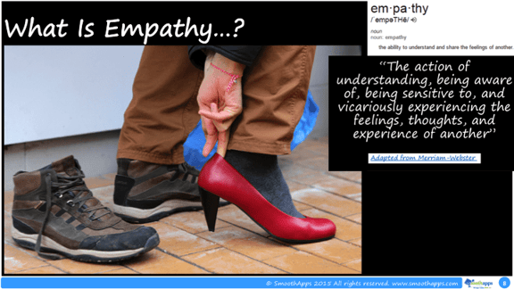 EMPATHY DRIVEN DEVELOPMENT: RESCUING VALUE FROM THE BERMUDA TRIANGLE EMPATHY DRIVEN DEVELOPMENT: RESCUING VALUE FROM THE BERMUDA TRIANGLE